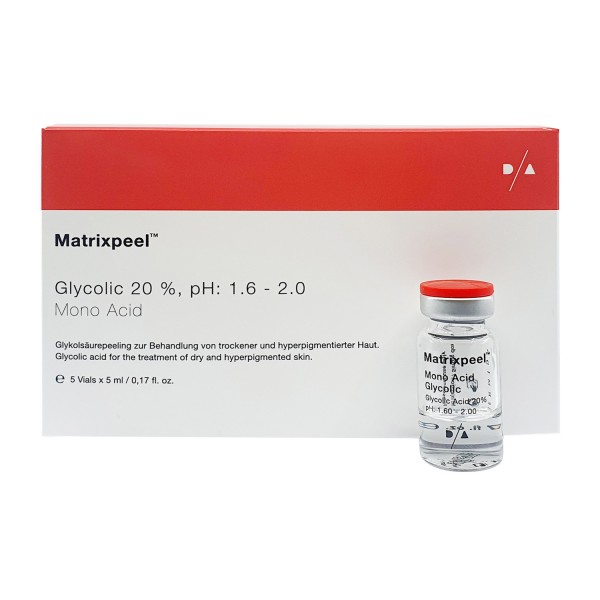 Glykolsäure Matrixpeel™ Glycolic 20 % gegen Pigmentflecken günstig kaufen | DERMIDA